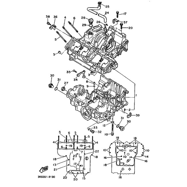 FLANSCHSCHRAUBE - 95816-08000 Yamaha Ersatzteile - Yamaha Shop