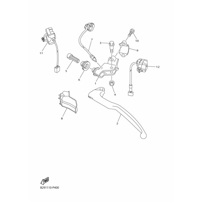 LENKERSCHALTER 2 - 2GB-83976-00 Yamaha Ersatzteile - yam-shop.de - Ya LENKERSCHALTER 2 - 2GB-83976-00 Yamaha Ersatzteile - yam-shop.de - Ya